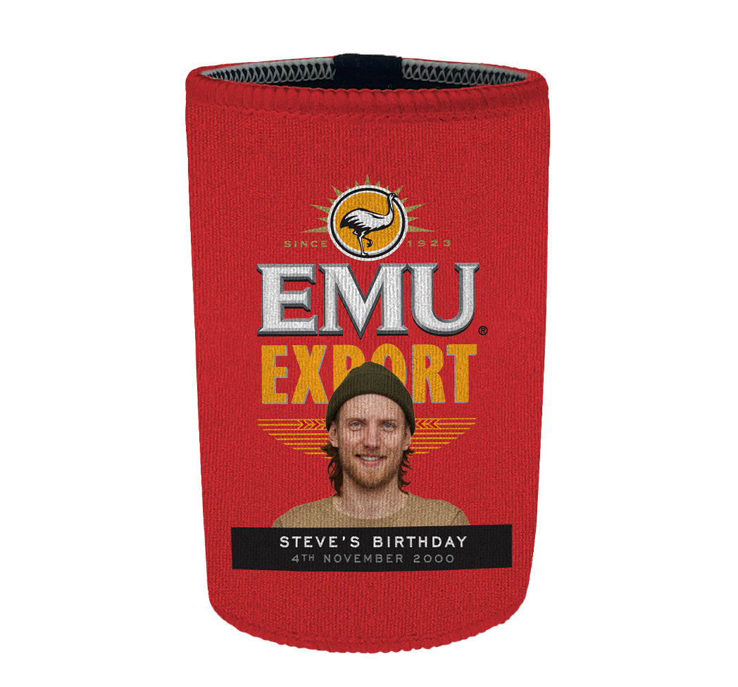 EMU EXPORT Personalised Stubby Holders with PICTURE and/or TEXT – My ...