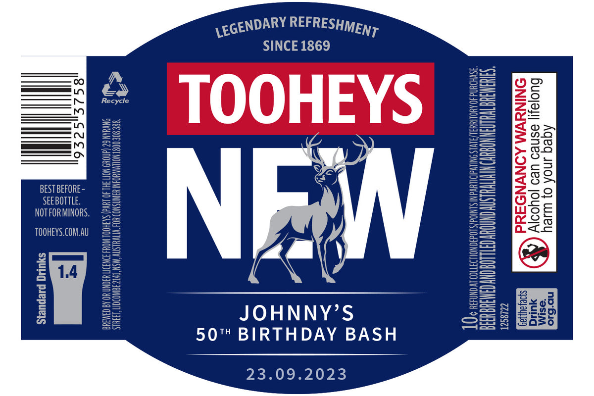 Tooheys New Logo Tooheys New Can 30pk – Purple Palate